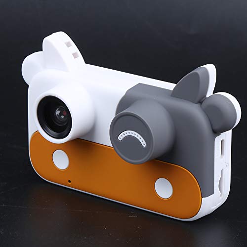 Children Camera,Mini 2.0 Inch Cow Cartoon Childrens Camera,Digital DV Child Camera with 15 Cartoon Photo Frame,9 Special Effects,Support Games,Gift for Girls/Boys (Brown)