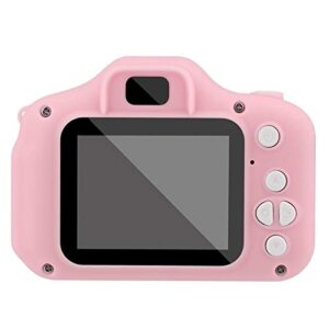 Niaviben Mini Cute Digital Camera for Children's LCD Camera HD 1080P Portable Kid's Sports Camera,Gift Or Toys for Children Pink