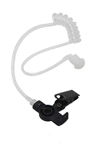 Kymate XPR7550E XPR7350 Noise Reduction Earpiece with Mic for Motorola Radio XPR7580 XPR7550 APX7000 APX6000 APX8000 XPR6550 DGP8050 DGP8550 XPR6350 Two Way Radio Acoustic Tube Surveillance Headest