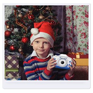 toumeny digital camera for toddlers, hd mini camera, front and rear dual lens 4000w recordable, digital camera for 3 5 8 10 12 year old boys and girls, birthday