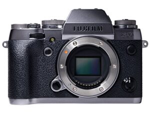 fujifilm x-t1 16 mp mirrorless digital camera with 3.0-inch lcd (body only) (graphite silver & weather resistant)