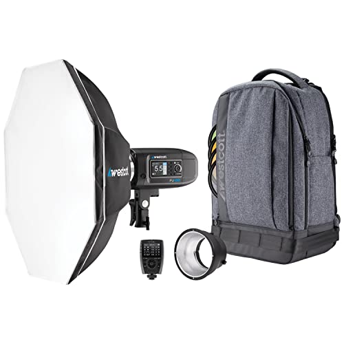 Westcott FJ400 Strobe 1-Light Backpack Kit with FJ-X3 M Universal Wireless Trigger and Rapid Box Switch Octa-S