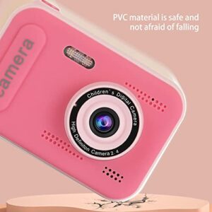 20 MP HD SLR Camera -High-Definition Front and Rear Dual-Camera Children's Camera,Take Photos and Videos, Listen to Music and Play Small Games, Children's Gift (Pink)