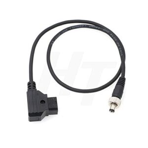 d-tap to locking dc 2.5mm power cable for lectrosonics receiver atomos ninja v blackmagic va pix-e7 monitor hollyland mars 400 50cm