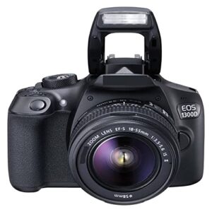 Camera EOS 1300D DSLR Camera Body with Single Lens: EF-S 18-55 is II Digital Camera (Size : Camera Body only)