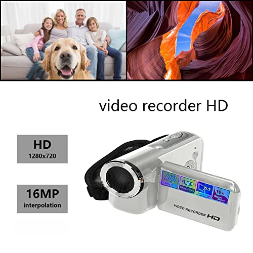 HD Digital Camera, 16 Million Megapixel Difference Digital Camera Student Gift Camera Entry-Level Camera 2.0 Inch TFT LCD Perfect for Beginner Gift