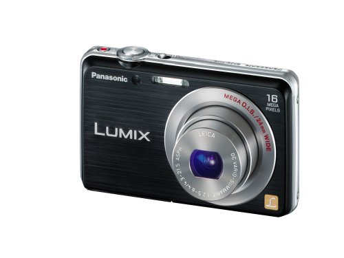 Panasonic Lumix DMC FH-8 16.1 MP Digital Camera with 5x Wide Angle Optical Image Stabilized Zoom (Black)