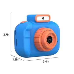 4800W Front and Rear 1080P HD Children's Digital Came-ra Video and Games with Flashlight 800mah Battery Portable Mini Digital Camera for Children