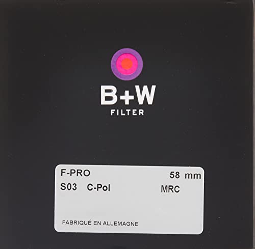 B+W 58mm Circular Polarizer with Multi-Resistant Coating