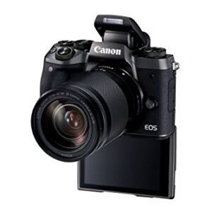 Canon Cameras US EOS M5 EF-M 18-150 STM KIT 24.2 Digital SLR Camera with 3.2" LCD, Black