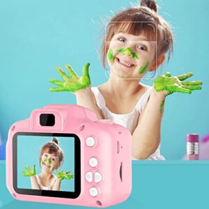 Digital Camera for Kids, Full Color 2.0" LCD Display Mini Camera HD 8 Megapixel Children's Sports Camera, with 32GB SD Card-Blue, Christmas Birthday Gifts for Boys Girls of Age 3-9