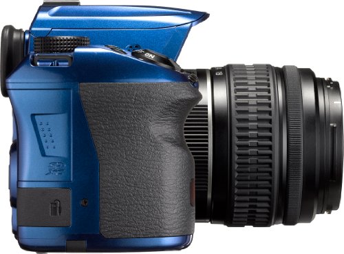 Pentax K-30 lens kit blue w DA 18-55WR Weather-Sealed 16 MP CMOS Digital SLR with DA 18-55mm and 3-Inch LCD Screen