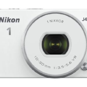 Nikon 1 J4 Digital Camera with 1 NIKKOR 10-30mm f/3.5-5.6 PD Zoom Lens (White) (Discontinued by Manufacturer)