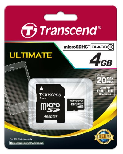 4GB Microsdhc Card (CLASS10)