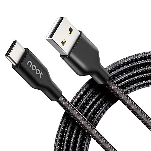 noot products - Charger Cable for Motorola Moto g Stylus 5G,One 5G,One 5G Ace,G100,G Play,G Power,G Fast,Edge,G7 Plus,G7 Play,Edge Plus,RAZR,- Braided 6FT USB C to A Fast Charging Cord