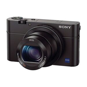 Sony DSC-RX100M III Cyber-shot Digital Still Camera Bundle with 32GB Card, 2 Spare Batteries, Rapid AC/DC Charger, SD Card Reader, Case, LCD Screen Protectors, and Table top Tripod