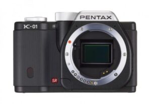 pentax k-01 16mp aps-c cmos mirrorless digital camera [body] (black)