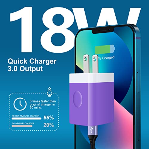 Samsung Charger Block Phone Charger Type C Fast Charging for Samsung Galaxy A13 A53 5G A03S A02S A12 A11 A42 A32 A73 S22 S21 FE S20,Pixel 6,Moto G, USB C Android Charger Adapter USB C Cable 6FT