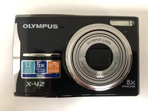 olympus x-42 12 megapixel 5x zoom digital camera- black