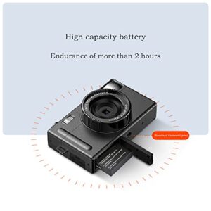 Digital Camera,1080P Mini Kid Camera Vlogging Camera Video Camera LCD Screen 16X Digital Zoom 24MP Rechargeable Point and Shoot Camera for Kids Teens Gifts