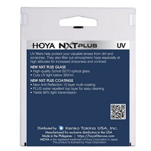 Hoya 67mm NXT Plus UV HMC Multi-Coated Slim Frame Glass Filter