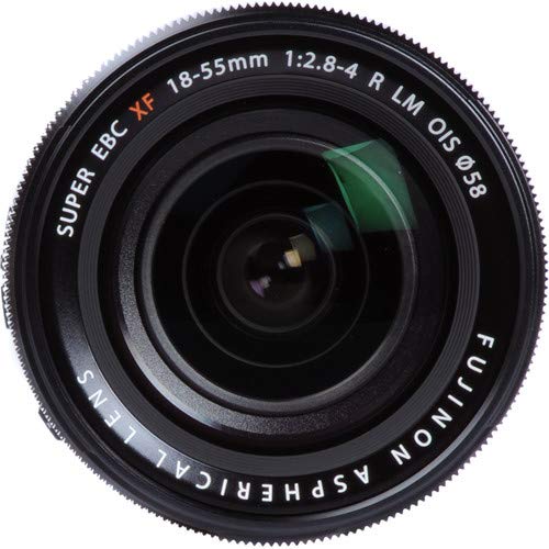 FUJIFILM XF 18-55mm f/2.8-4 R LM OIS Lens, Rounded 7-Blade Diaphragm, Three Aspherical Elements, X-Mount Lens/APS-C Format, Linear Autofocus Motor (Renewed)