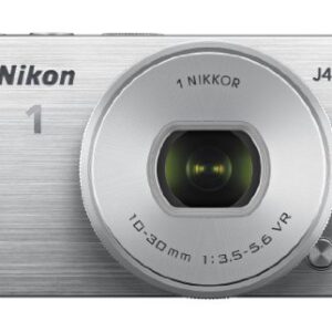 Nikon 1 J4 Digital Camera with 1 NIKKOR 10-30mm f/3.5-5.6 PD Zoom Lens (Silver) (Discontinued by Manufacturer)