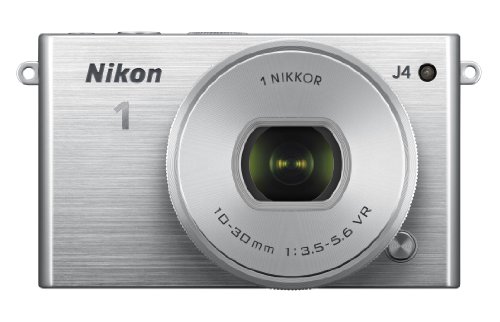 Nikon 1 J4 Digital Camera with 1 NIKKOR 10-30mm f/3.5-5.6 PD Zoom Lens (Silver) (Discontinued by Manufacturer)