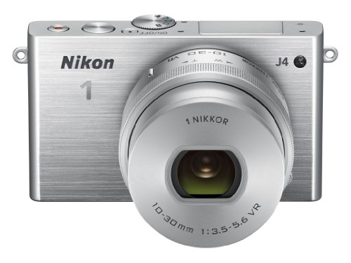 Nikon 1 J4 Digital Camera with 1 NIKKOR 10-30mm f/3.5-5.6 PD Zoom Lens (Silver) (Discontinued by Manufacturer)