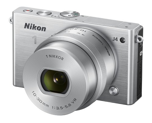 Nikon 1 J4 Digital Camera with 1 NIKKOR 10-30mm f/3.5-5.6 PD Zoom Lens (Silver) (Discontinued by Manufacturer)