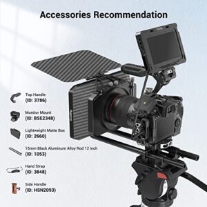 SmallRig R5 / R5 C / R6 Cage for Canon R5 / R5 C / R6 Mirrorless Camera, Aluminum Alloy Cage w/Streamlined Structure for Canon R5 R6 R5 C Camera 3233