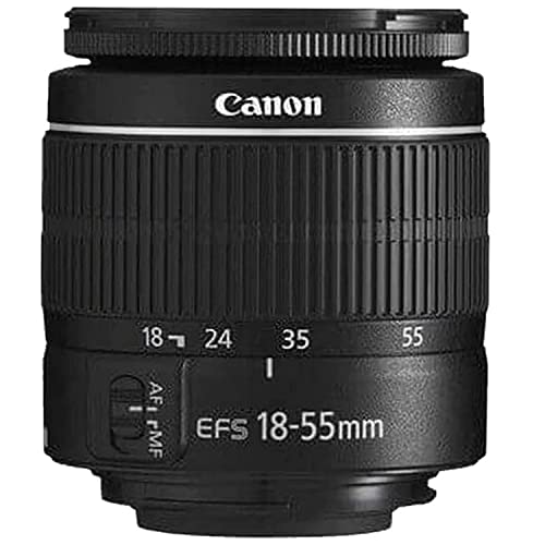 Canon EOS 250D (Rebel SL3) DSLR Camera w/18-55mm F/3.5-5.6 Zoom Lens + EF 75-300mm f/4-5.6 III Lens + 420-800mm f/8.3 HD Lens + 2X 64GB Memory + Case + Filters + Tripod + More (35pc Bundle)