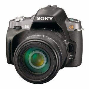 Sony Alpha A380L 14.2 MP Digital SLR Camera with Super SteadyShot INSIDE Image Stabilization and 18-55mm Lens