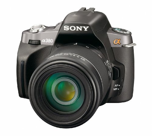 Sony Alpha A380L 14.2 MP Digital SLR Camera with Super SteadyShot INSIDE Image Stabilization and 18-55mm Lens