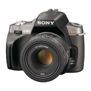 Sony Alpha A380L 14.2 MP Digital SLR Camera with Super SteadyShot INSIDE Image Stabilization and 18-55mm Lens