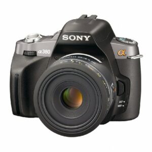 Sony Alpha A380L 14.2 MP Digital SLR Camera with Super SteadyShot INSIDE Image Stabilization and 18-55mm Lens