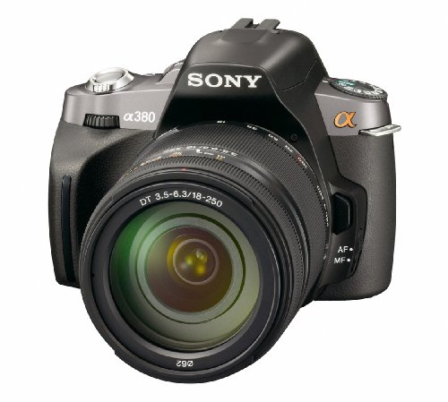 Sony Alpha A380L 14.2 MP Digital SLR Camera with Super SteadyShot INSIDE Image Stabilization and 18-55mm Lens