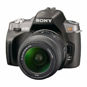 Sony Alpha A380L 14.2 MP Digital SLR Camera with Super SteadyShot INSIDE Image Stabilization and 18-55mm Lens