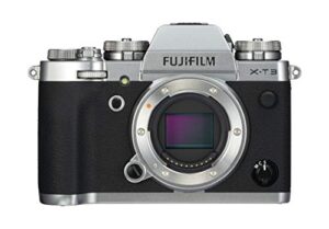 fujifilm x-t3 mirrorless digital camera, silver