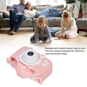 Kids Camera, TF Card Silicone 32GB Children Camera Quakeproof 2000W Pixels for Birthday Gift(Pink)