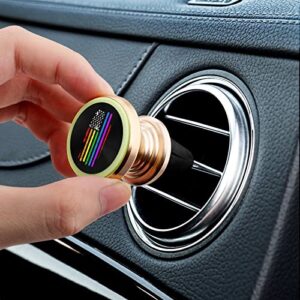 Rainbow LGBTQ Gay Pride Flag Super Strong Magnet Car Phone Holder Mount Air Vent Compatible with All Smart Phones and Tablets