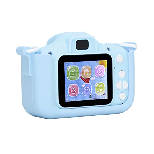 Children Camera, Auto Focus 32GB Kids Camera Quakeproof 2000W Pixels for Birthday Gift(Blue)