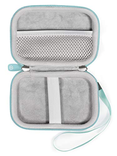 getgear Case for Canon Ivy Mobile Mini CLIQ, CLIQ+, CLIQ 2, CLIQ+2 Instant Camera Printer and Photo Printer, Also for Koda Series and HP Sprocket 2nd/ 1st (Mint Green)