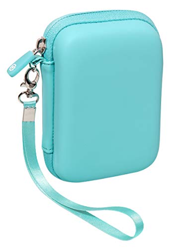 getgear Case for Canon Ivy Mobile Mini CLIQ, CLIQ+, CLIQ 2, CLIQ+2 Instant Camera Printer and Photo Printer, Also for Koda Series and HP Sprocket 2nd/ 1st (Mint Green)