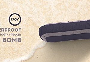 iJoy Beach Bomb IP66 Waterproof Shockproof Portable Bluetooth Speaker - Indigo (IND)