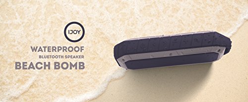 iJoy Beach Bomb IP66 Waterproof Shockproof Portable Bluetooth Speaker - Indigo (IND)