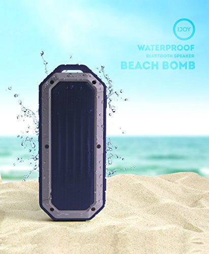 iJoy Beach Bomb IP66 Waterproof Shockproof Portable Bluetooth Speaker - Indigo (IND)