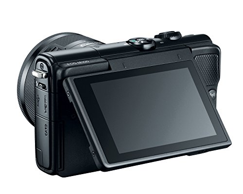 Canon EOS M100 Mirrorless Camera w/ 15-45mm Lens & 55-200mm Lens - Wi-Fi, Bluetooth, and NFC enabled (Black)