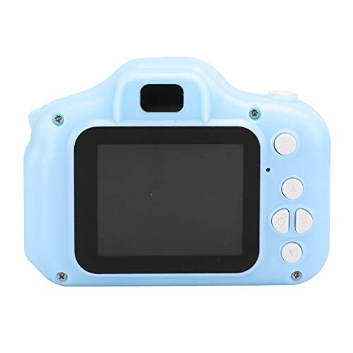 Kids Camera, Digital Selfie Camera Gifts Video Camera Cute for Girls Age 3-9(Blue)