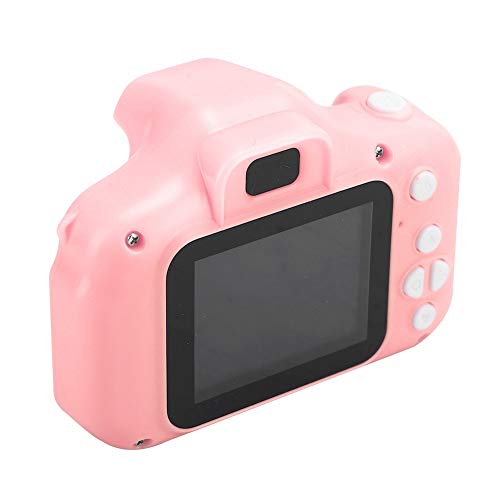 Portable Kids Camera Mini Children Kid Camera Digital Video Rechargeable Camera Toy with 2.0 Inch TFT Color Screen(Pink)